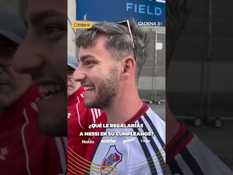 ¿QUÉ LE REGALARÍAS A MESSI EN SU CUMPLEAÑOS? 🎂 | Cadena 3 Argentina