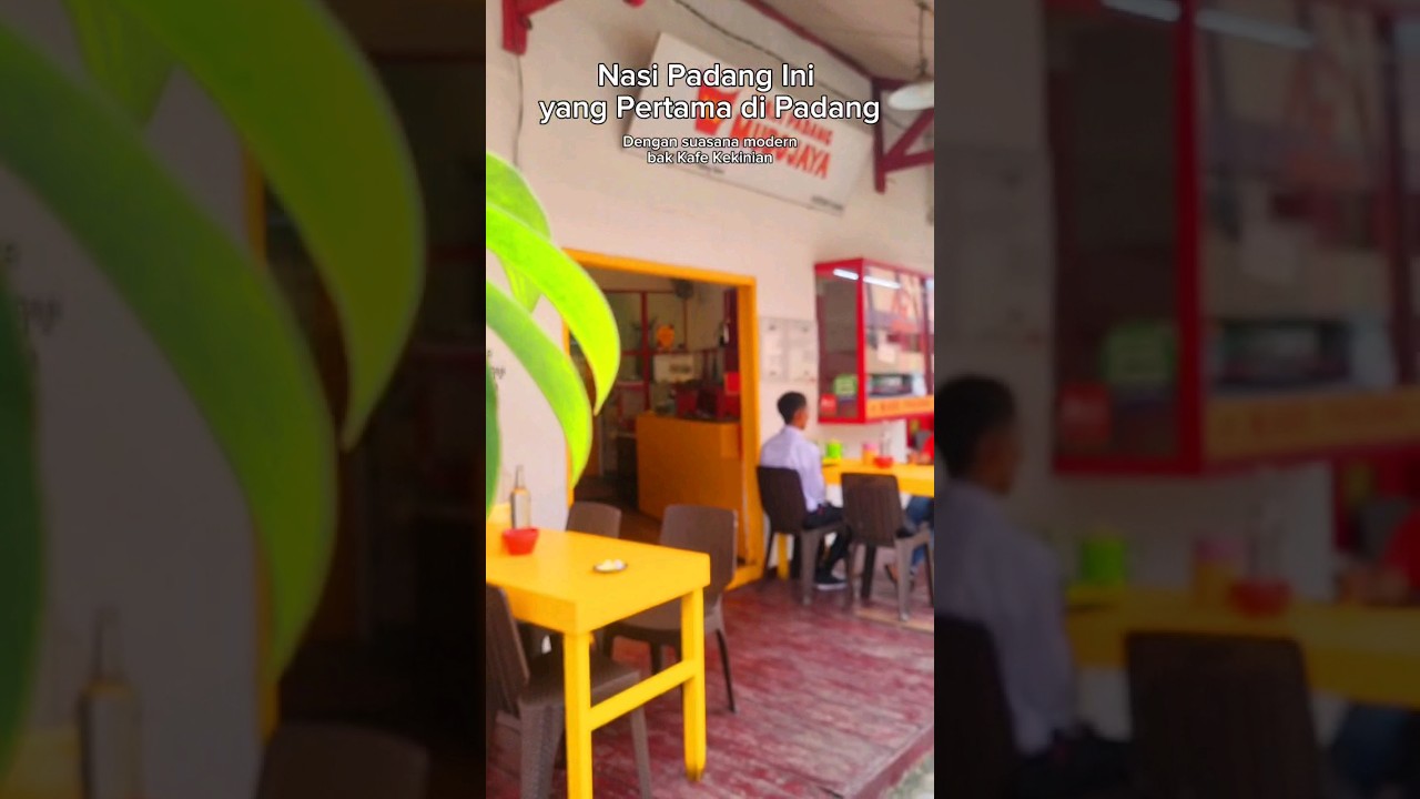 Nasi Padang Konsep Kafe di Padang ‼️