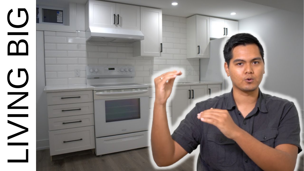 My Tiny Basement Apartment that Rents for $1000/month | Tiny House Tour