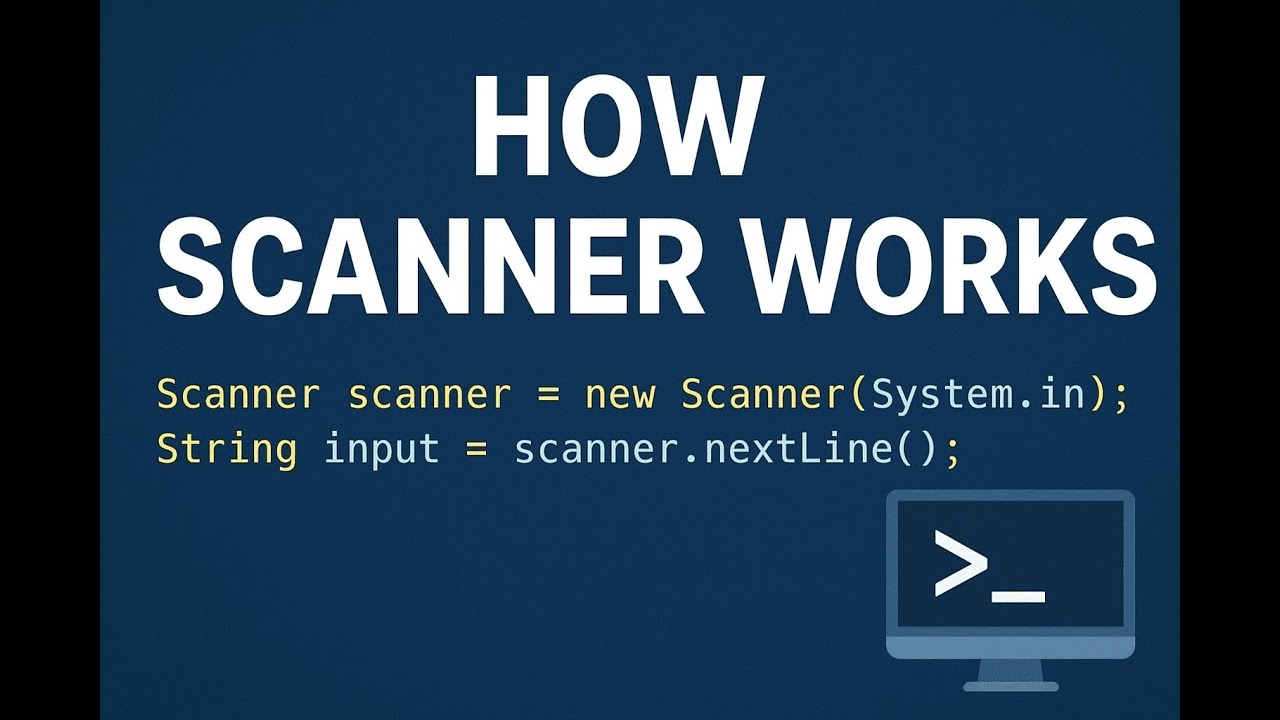 Java Scanner Explained — Read User Input from Console (Beginner Friendly)