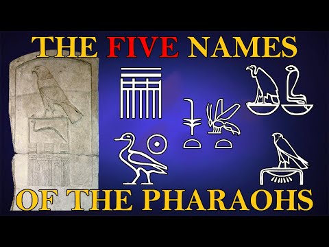 The Pharaoh's Five Names