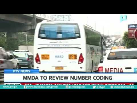 MMDA to review number coding