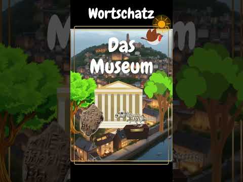 1-MINUTE Wortschatz zum Thema STADT—1-Minute VOCABULARY in the CITY—Daily German #deutsch #german