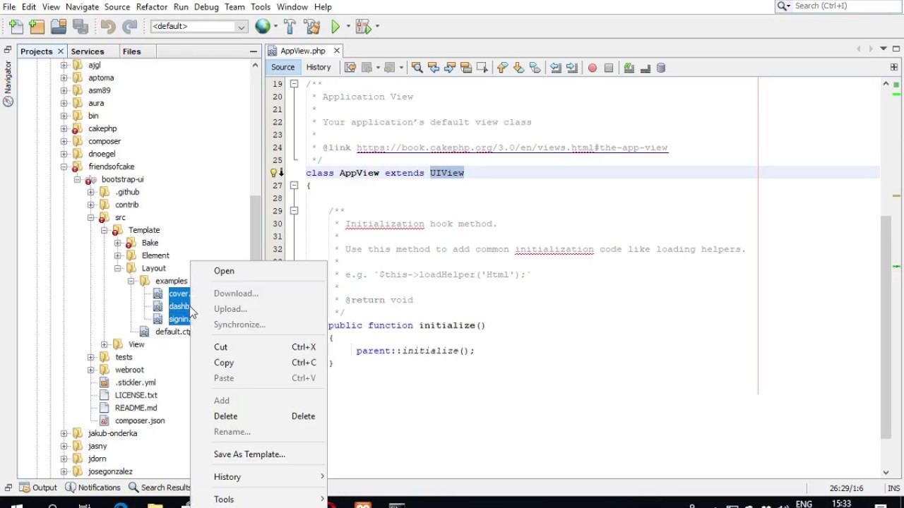 Baking Bootstrap with CakePHP 3