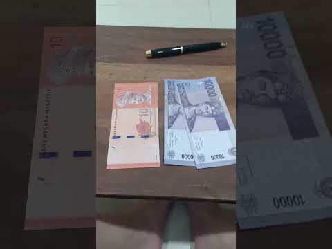 Kurs uang Ringgit ke Rupiah 10 ringgit