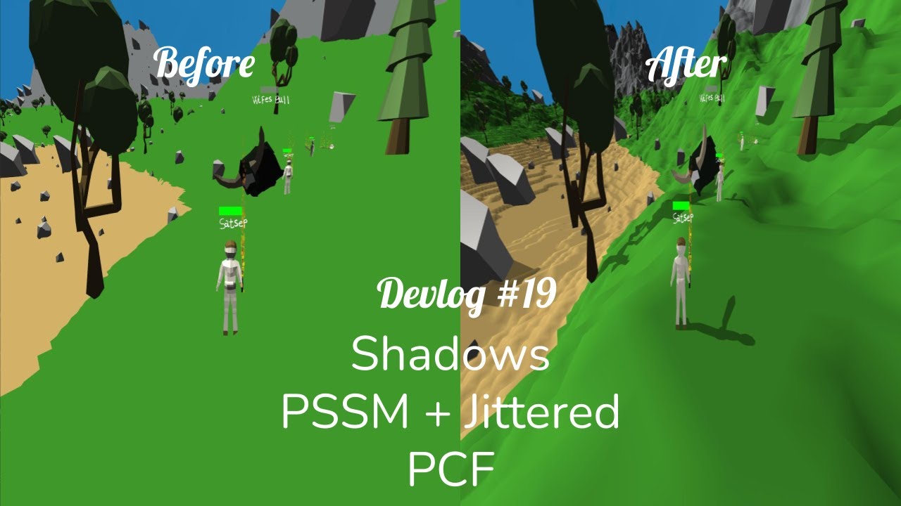 Shadows, Parallel-Split Shadow Maps + PCF - #19