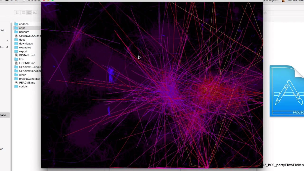 openFrameworks animation tests