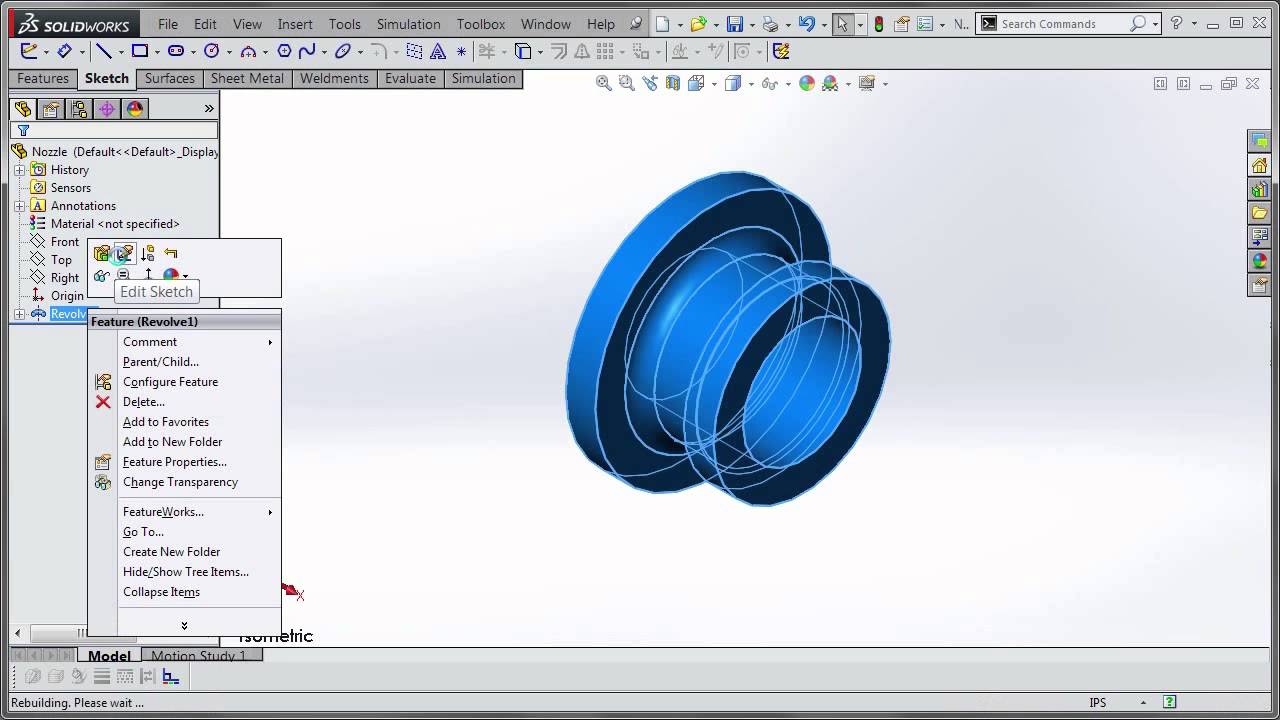 SWX 2015 Foreshortened Dimensions in Detail Views