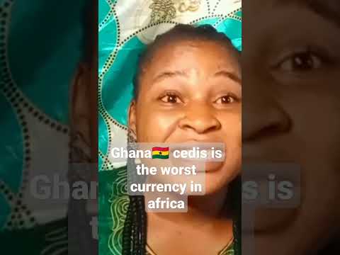 Ghana🇬🇭 cedis is still part of top 5 w@rst currency in the world #shorts #ghana #ghananews