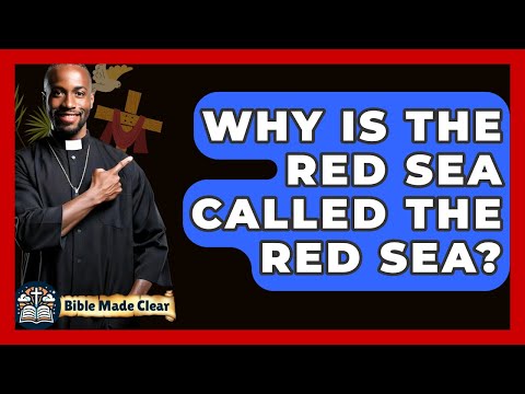 Why Is The Red Sea Called The Red Sea? - BibleMadeClear.com