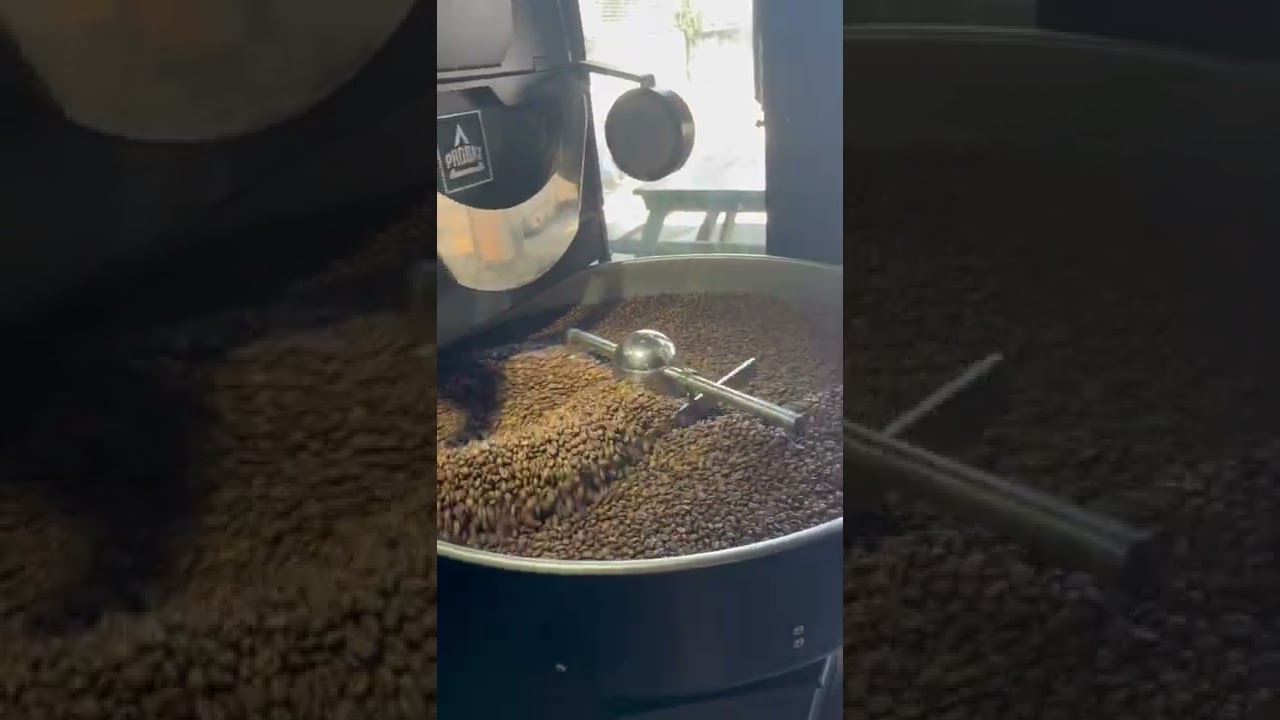 This is how to make ground coffee! #coffee #groundcoffee  #coffeeculture #fresh #shortsvideo