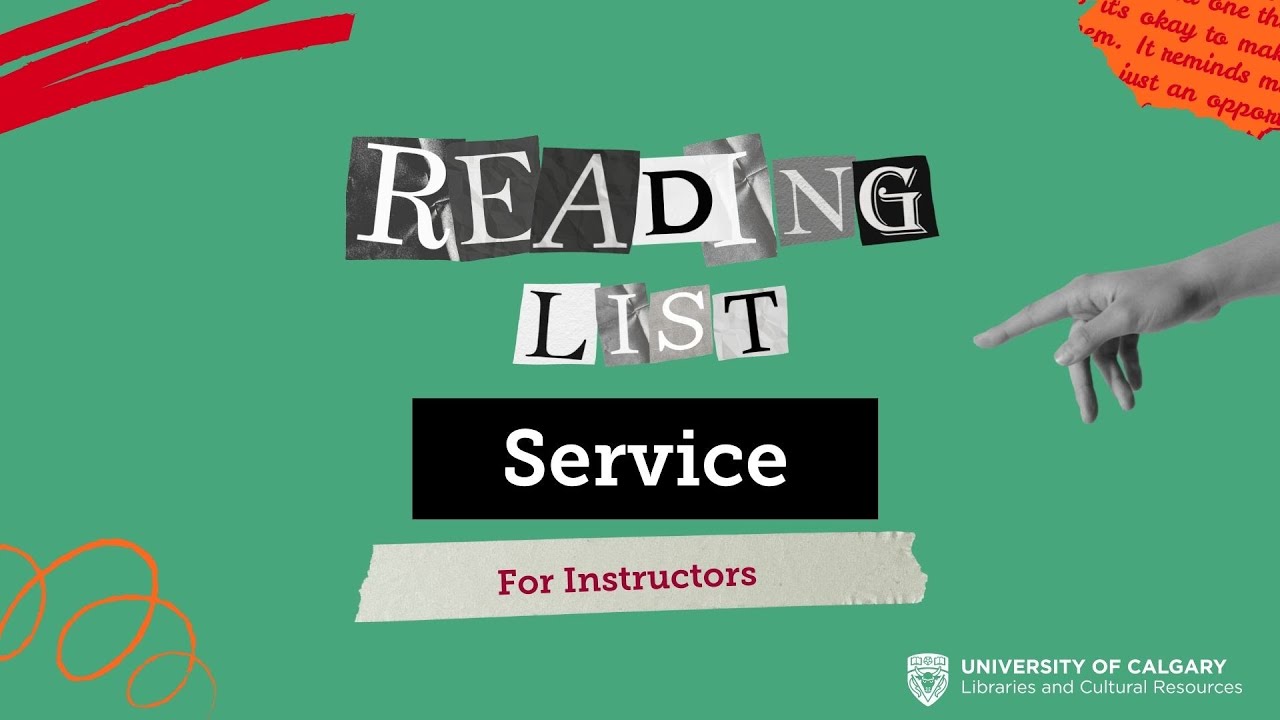 Introduction to the Reading List Service
