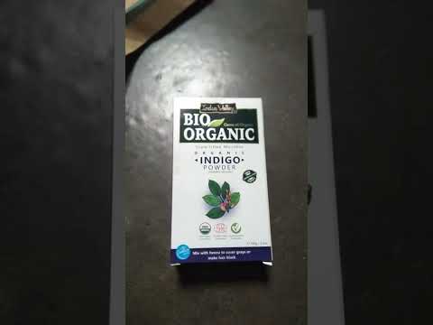 Indus Valley Bio Organic Indigo Henna Hair Colour Unboxing