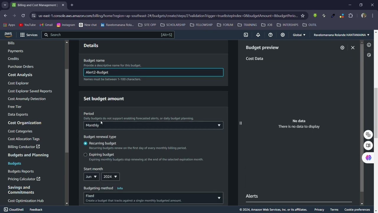 #03 AWS Budgets Tutorial - Setup Alerts for AWS Billing Amazon Web Services