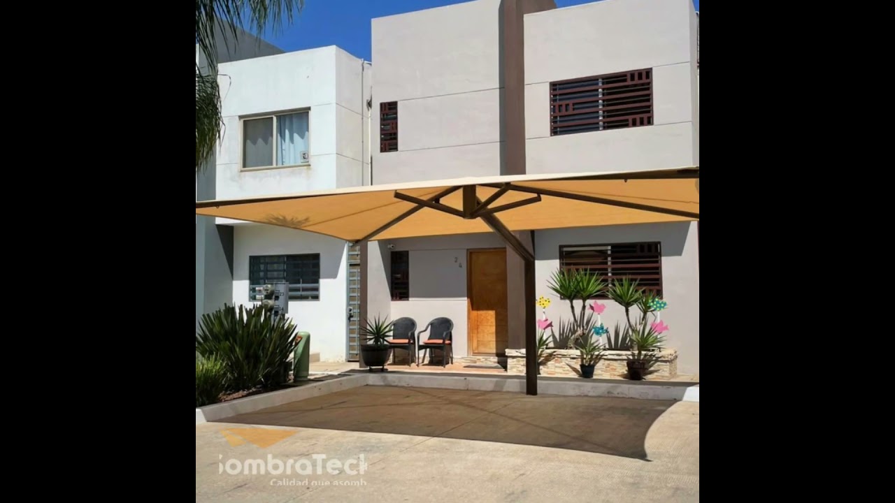 Estructuras de malla sombra Sombrateck. #mallasombra #mesh #sunshade