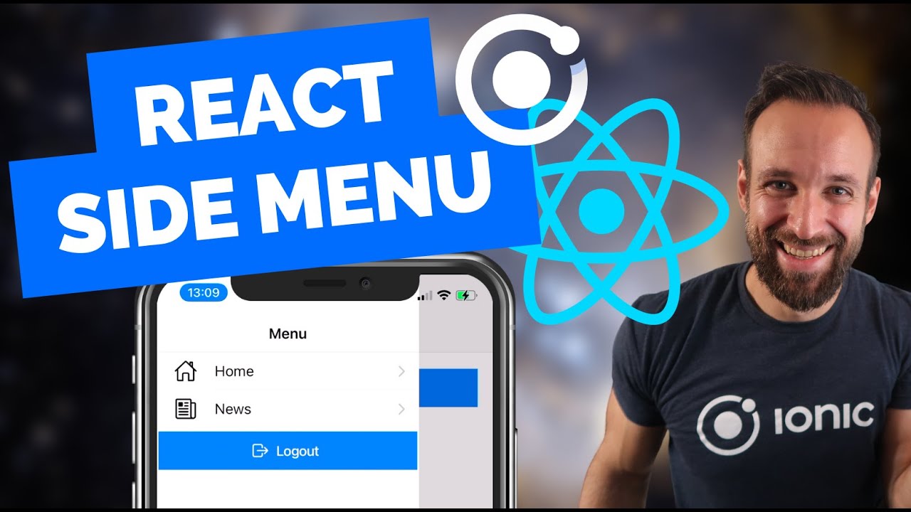 Building an Ionic React Side Menu Navigation