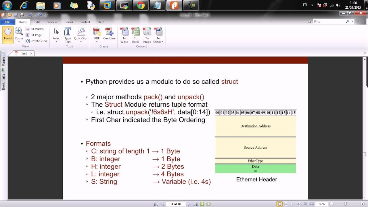 10 - Offensive Python For Networkers - Network Byte Ordering