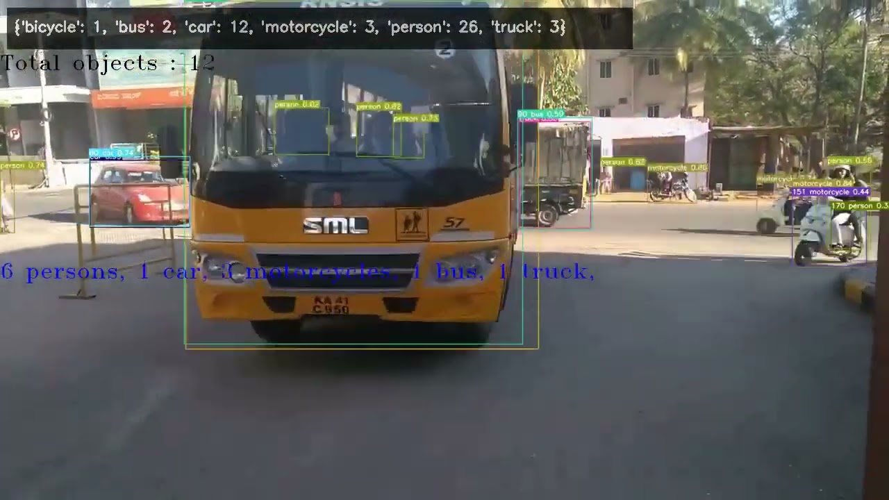 YOLOV7 Object Track Counter by Classes