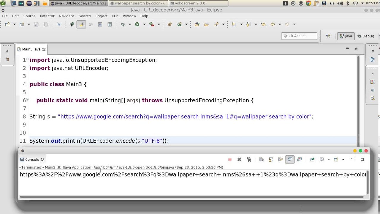 14 JAVA Networking  URL decoder encoder