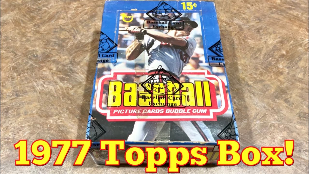 $6,000 BOX!  1977 TOPPS BBCE SEALED BOX OPENING! (Throwback Thursday)