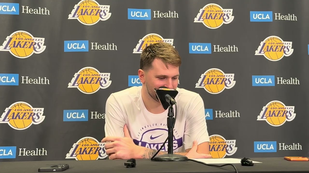 Luka Doncic accepts blame after Los Angeles Lakers lose Christmas clash