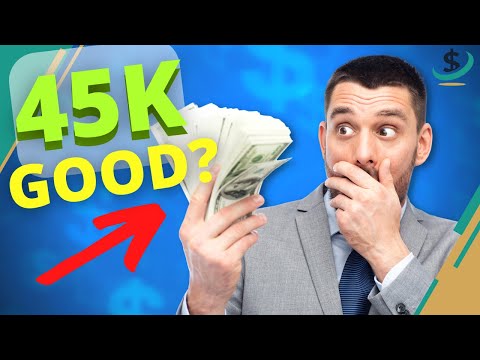 Is 45k A Good Salary?? Lets Break it down!