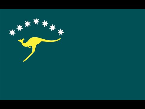 New Australian Flag - Paris Olympics Australian Colours