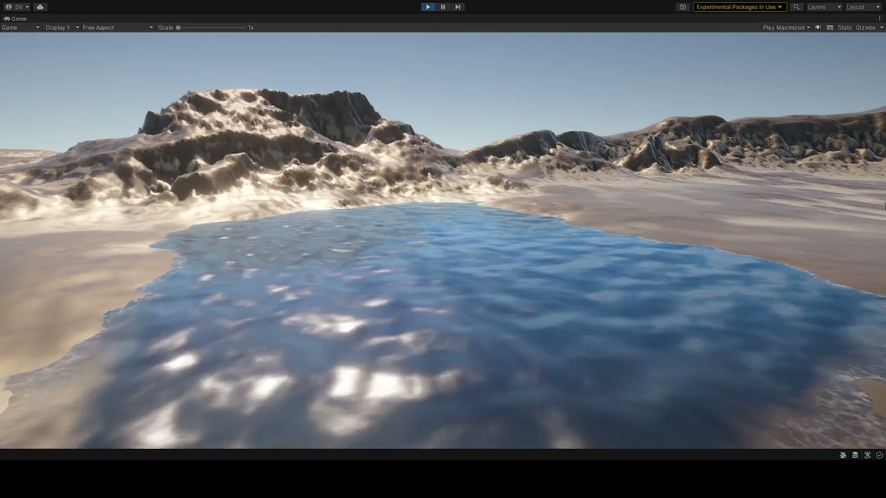 Water Shader and Physics - Tropical Water Showcase[Unity Asset]
