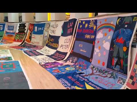 UK AIDS Memorial Quilt Exhibition - 2nd - 5th May 2022, Weston-super-Mare