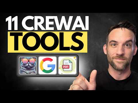 11 Tools to Save You Hours of Time in CrewAI
