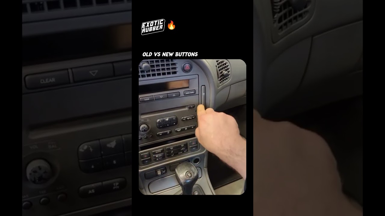 Old Vs New Car Buttons