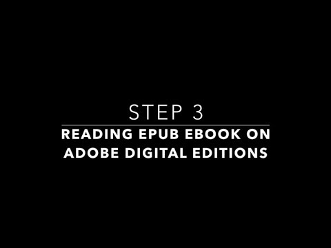 Reading DRM Secured EBooks on Adobe Digital Editions