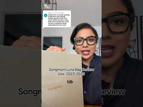 Songmont Luna Honest Review #songmont #viralbags #leatherbags