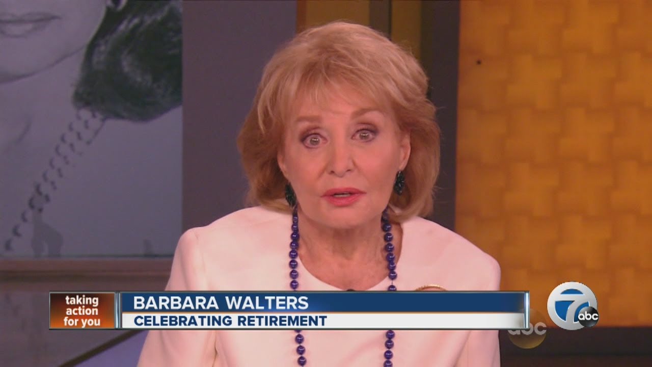 TV legend Barbara Walters retires joined by superstar friends on her ...