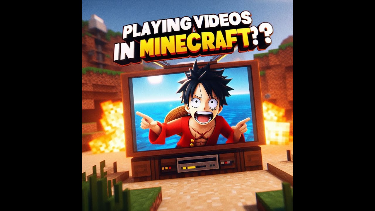 VIDEO PLAYER - MINECRAFT MOD - DEMO
