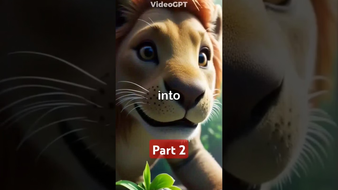 part 2  lion 🦁 monkey 🐒 and turtle are frend in fourest #funny #frends #catroons