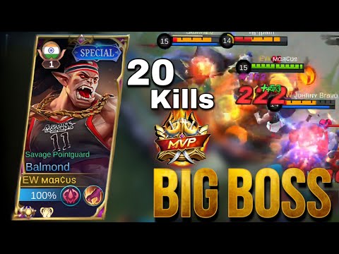 BALMOND INSANE DAMAGE OUTPUT WITH WAR AXE || NEW BUILD ||