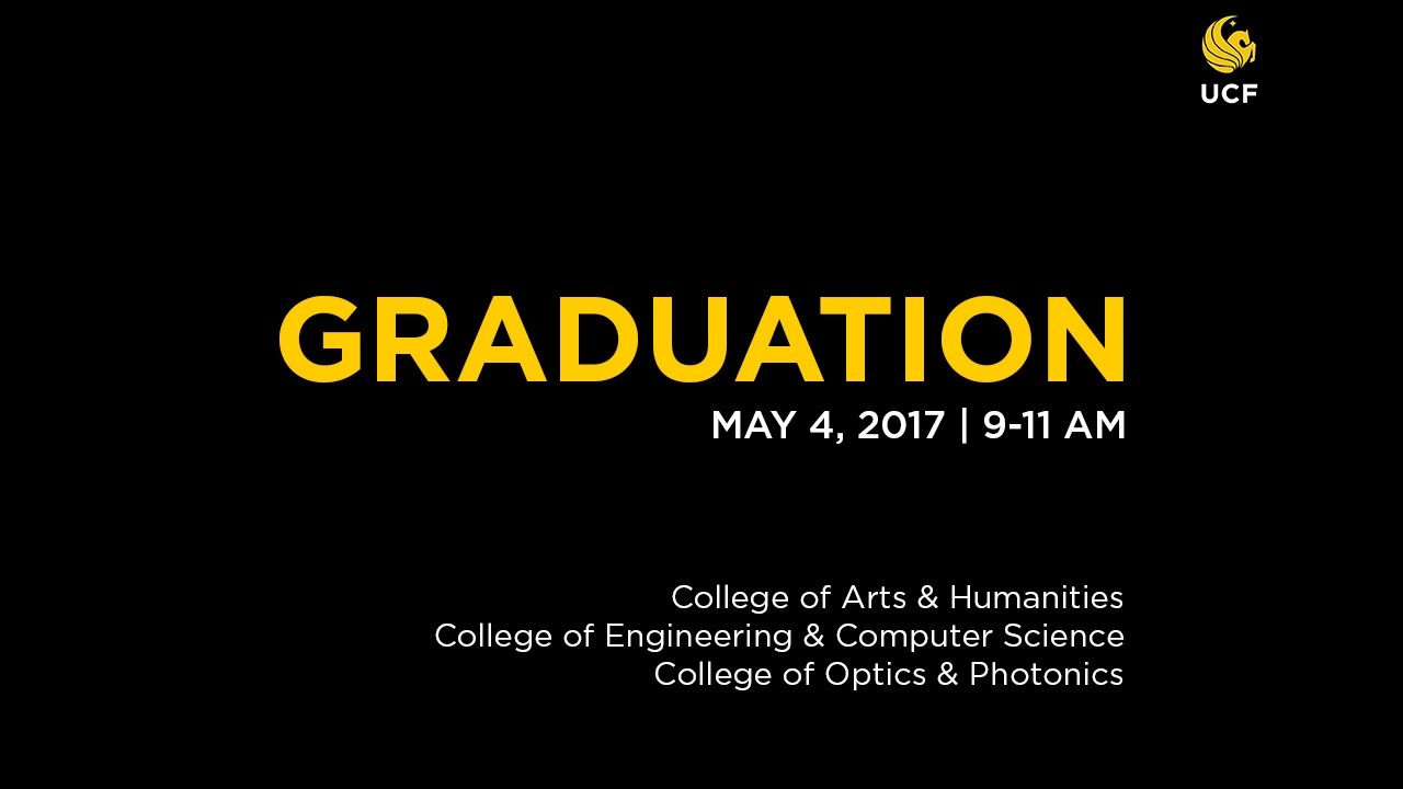 UCF Graduation: May 4, 2017 | AM