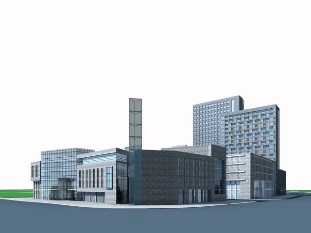 Architecture 363 3D Model - FlatPyramid