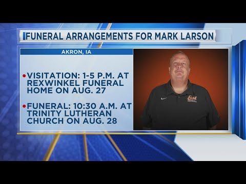 Funeral Arrangements For Mark Larson