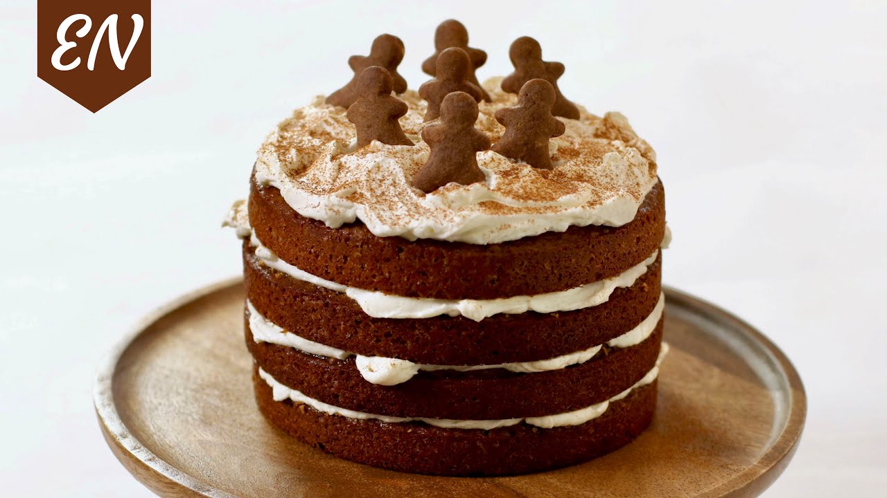 Gingerbread Layer Cake | Christmas Recipe || William's Kitchen