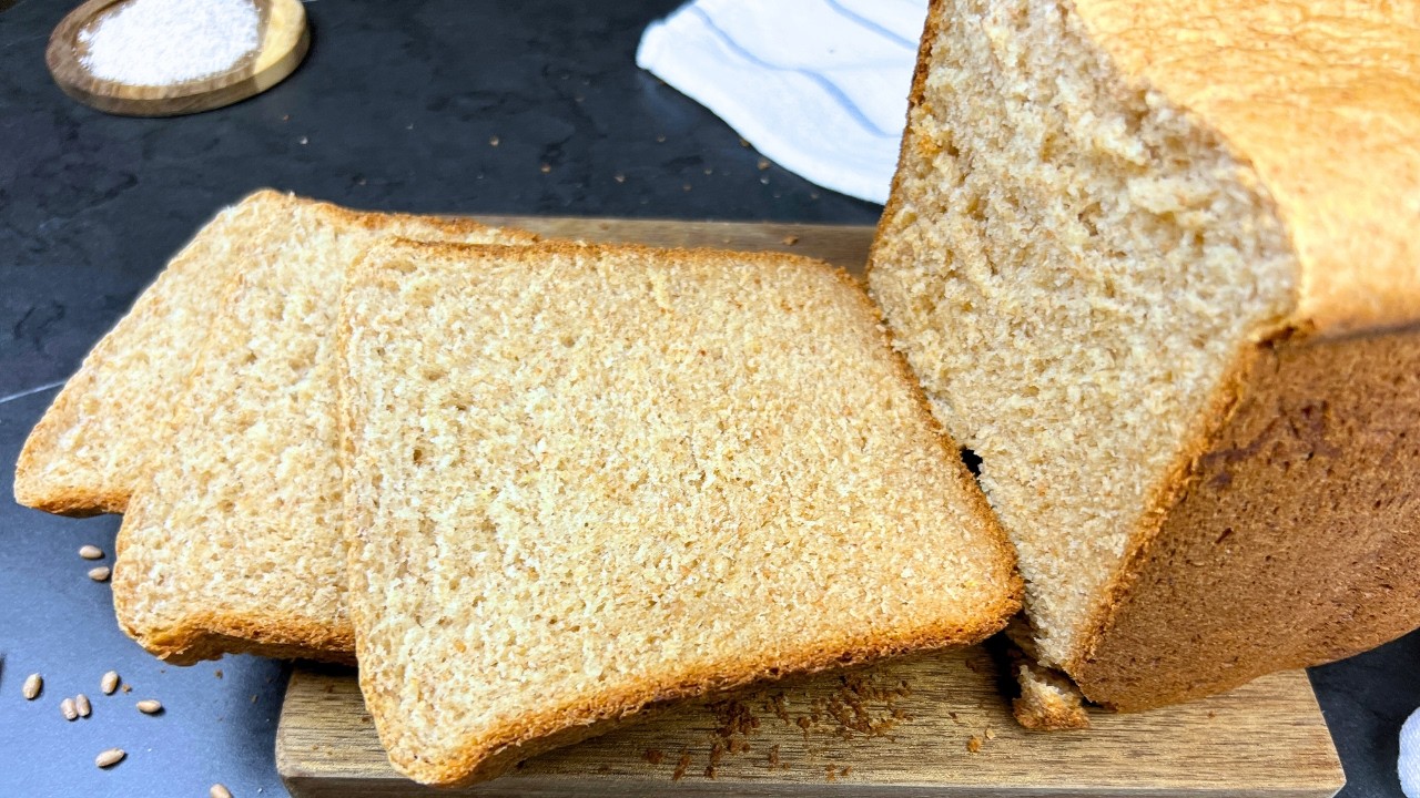 No-Fail Bread Machine Whole Wheat Bread Recipe