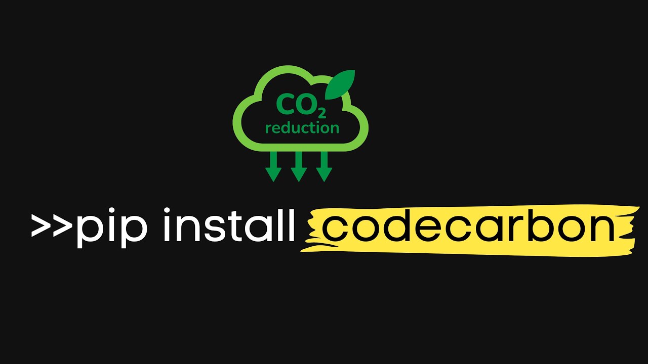 CodeCarbon - Track CO₂ Emissions in Python | Reduce Your Algorithm's Impact