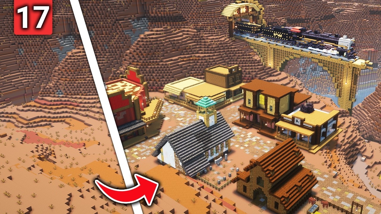 I Transformed The Mesa in Minecraft Hardcore