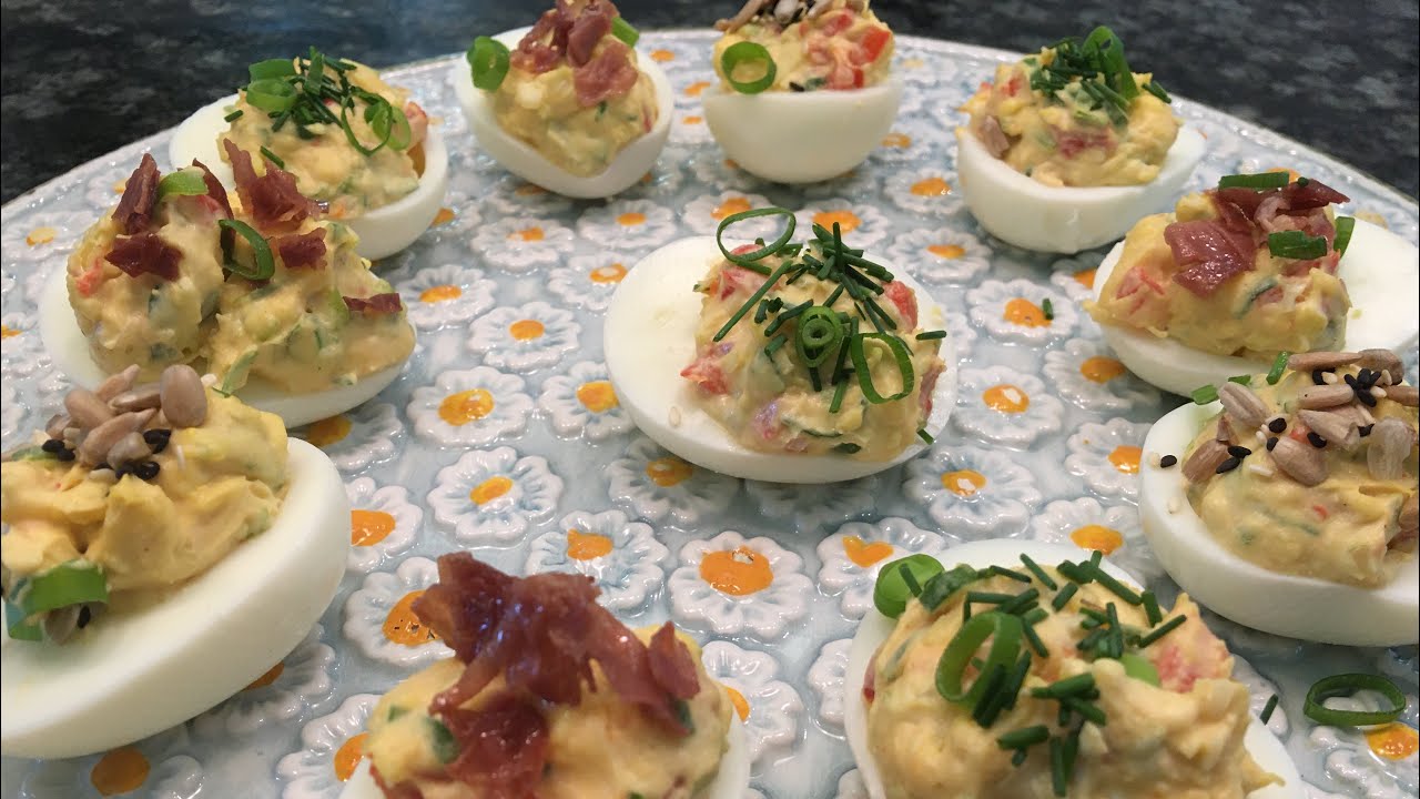 Pimento Cheese Deviled Eggs