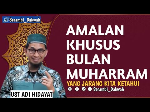 Amalan Khusus Bulan Muharram–Ustadz Adi Hidayat #ustadzadihidayatofficial #uah #masukberanda#