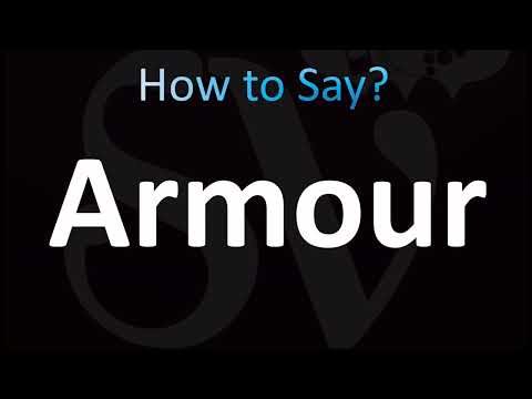 How to Pronounce ''Armour'' (CORRECTLY!)