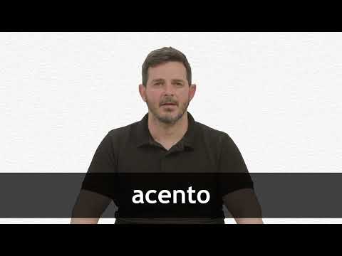English Translation of “ACENTO” | Collins Spanish-English Dictionary
