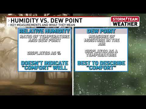 Dew Point vs Humidity: What's the best measure of comfort?