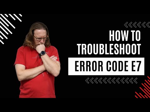 Aprilaire Dehumidifier Error Code E7: How to Troubleshoot and Fix